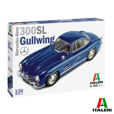 文华伊达雷利/Italeri  1/24 梅赛德斯奔驰 300 SL GULLWING 3645