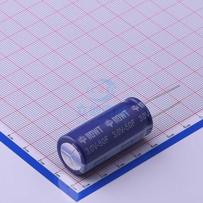 超级电容器 超级电容器 3.0V 50F WTR3V050F0Z-1840L 全新 可拍