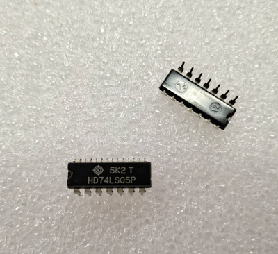 HD74LS05P 逻辑IC 直插集成电路芯片 全新原装进口74LS05