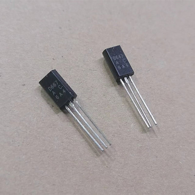 全新原装东芝进口三极管音响小功率管B647 D667