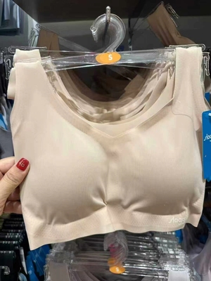 日本黛安芬sloggi无痕内衣背心款无钢圈零压力薄款显小大码文胸罩