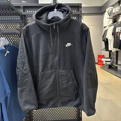 Nike运动休闲男子摇粒绒连帽外套