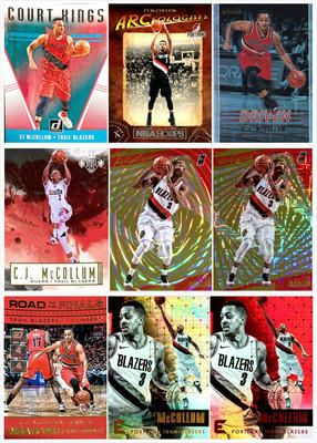 NBA正版CJ麦科勒姆球星卡