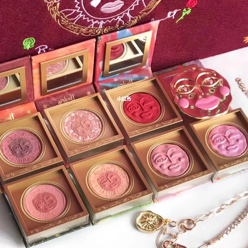 Girlcult情绪腮红膏晒红fuwa福娃麻薯蜜桃蓝紫膨胀色女高光修容盘_虎窝淘