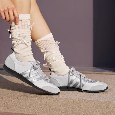 阿迪达斯Adidas冰淇淋T头鞋VS JOG 2.0薄底男女运动休闲鞋JR4653