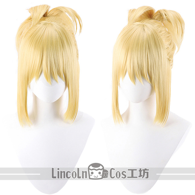LINCOLN 石纪元 琥珀cos 假发  Kohaku Dr.Stone 新石纪 公主金