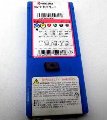 BDMT11T302ER-JT/PR1225 Kyocera/京瓷数控刀片