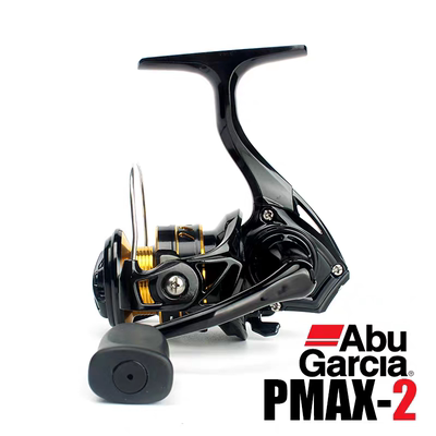 Abu阿布正品纺车轮PMAX2路亚轮矶钓远投斜口浅线杯金属海水渔轮