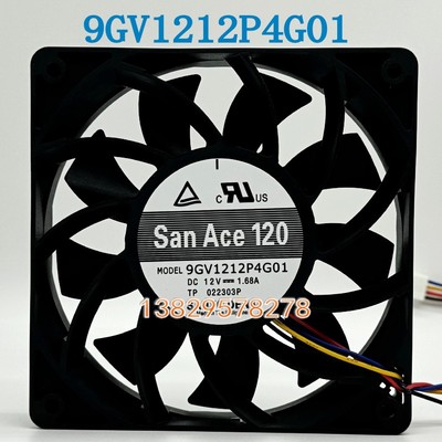 原装三洋 9GV1212P4G01 12025 1.68A 12V变频器工控机大风量风扇