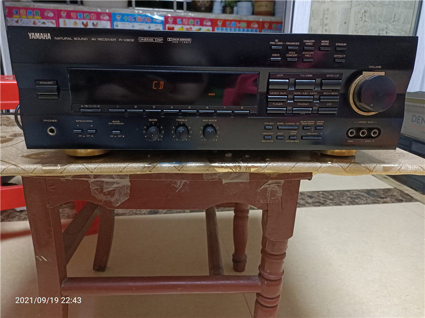 二手音响Yamaha/雅马哈R-V902功放机大功率家用AV家庭影院功放_虎窝淘
