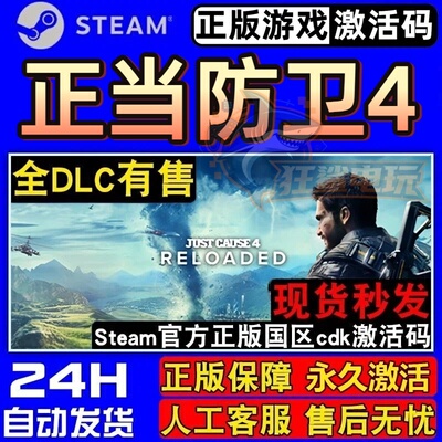 正当防卫4正版Steam激活