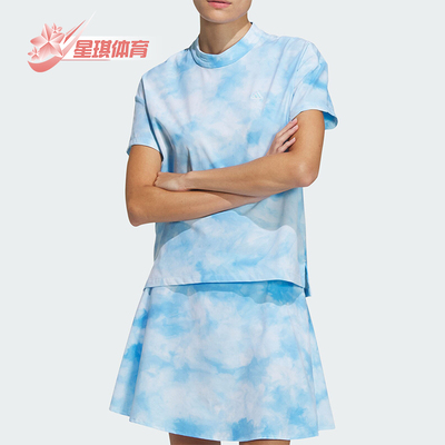 阿迪达斯女士高尔夫运动短袖