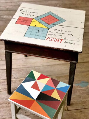 OldVillage牛奶漆美国原装进口旧家具翻新漆家居翻新漆100ML