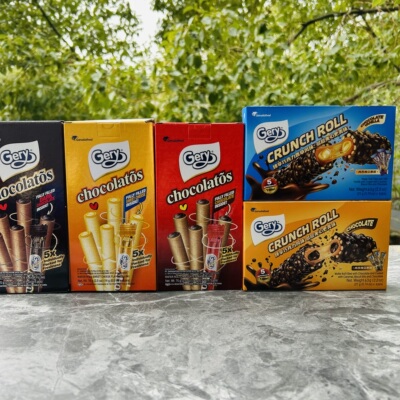 Gery芝莉印尼进口夹心棒饼干