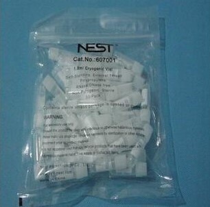 NEST 冻存管 607001 1.8ml 外旋盖 圆底可立 50个/包