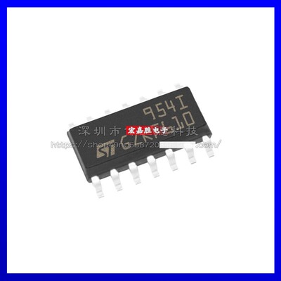 TS954IDT SOP-14 丝印954I 集成轨到轨运算放大器芯片电子元器件