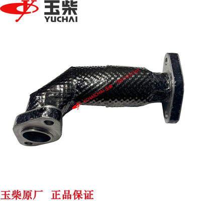 玉柴国六YCK08原厂K08-12071D0-01全包裹EGR冷却器进气管8010S1