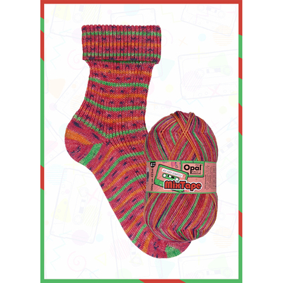 Opal 进口袜子线 mixTape  花线 腊肠围巾 毛衣 羊毛混纺段染毛线