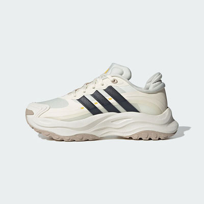 阿迪达斯三条纹厚底运动跑步鞋