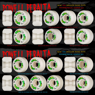 nano滑板轮子Powell97A93A