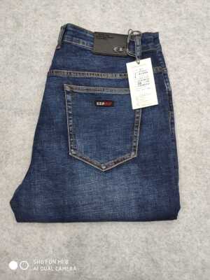 立体裁剪男士大码超高弹力牛仔裤