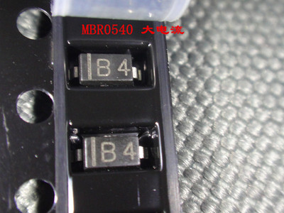 贴片二极管MBR0540W 丝印B4 封装SOD-123 50个10元 39元/K