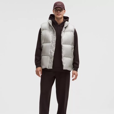 隔热防泼水防风羽绒背心马甲