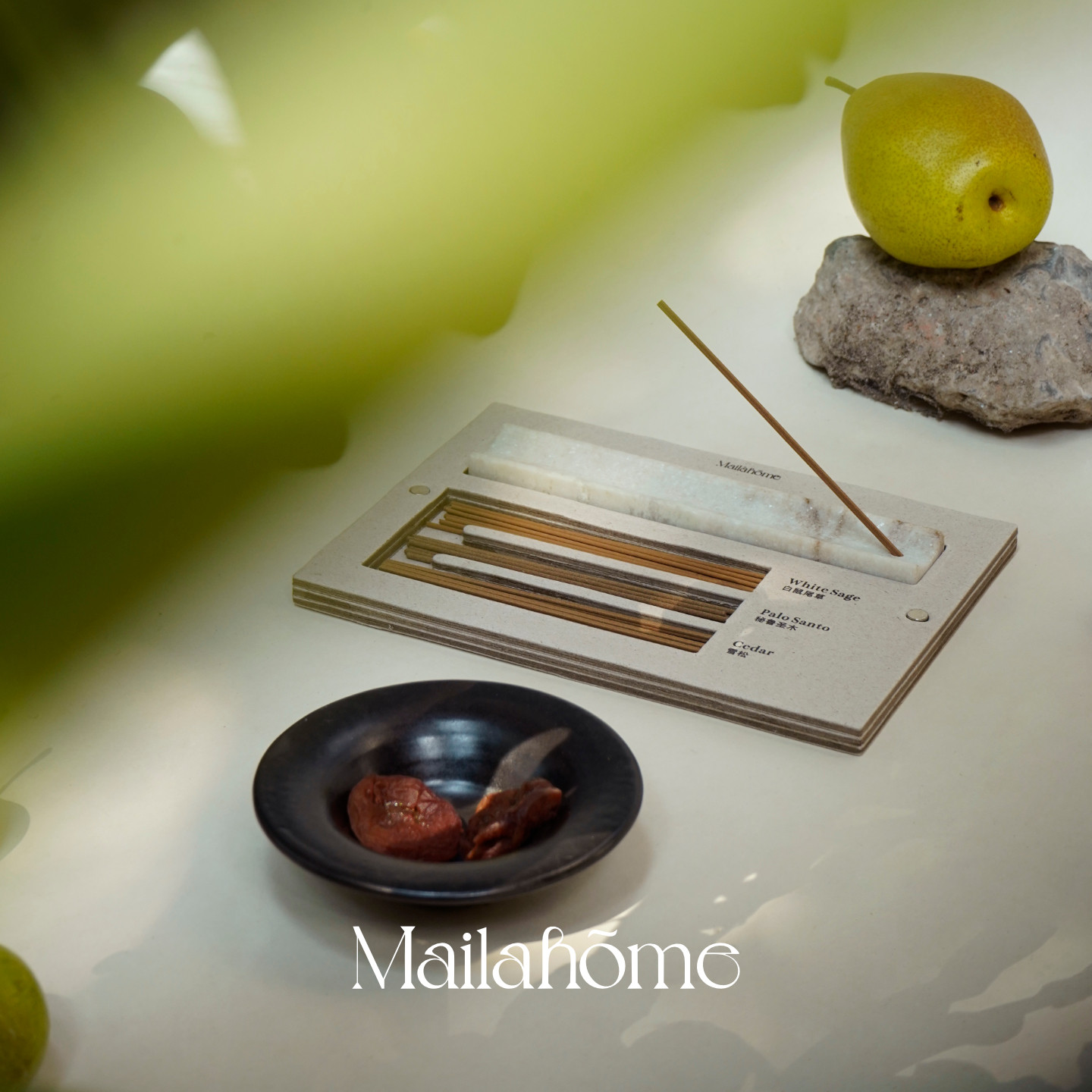 Mailahome线香纯天然植物香薰礼盒中式茶室家用香氛商务伴手礼物