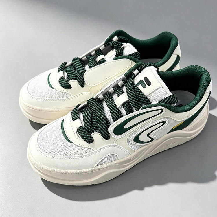 FILA FUSION 斐乐潮牌50-50 DX男鞋2026秋季新款厚底板鞋休闲鞋