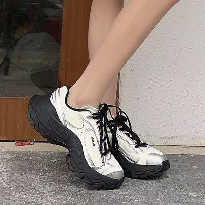 FILA斐乐女鞋鱼刺4老爹鞋