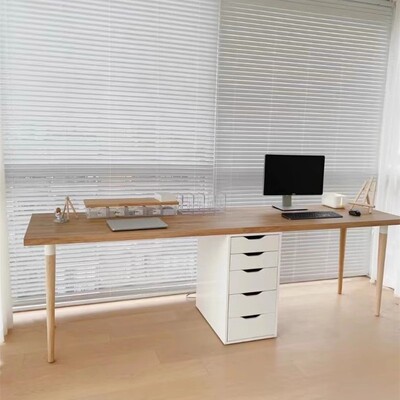 宜家正品代购萨林 阿来斯双人书桌厨房操作台面办公桌 电脑桌