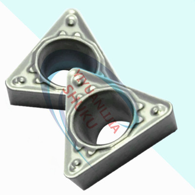 日本数控内孔刀片三角形镗孔刀头进口陶瓷刀粒TCMT110202/090204