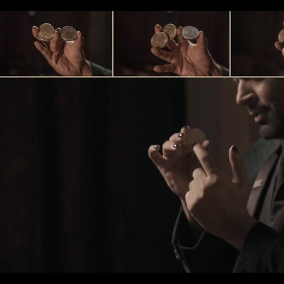 魔术教学 2024创新硬币花式Flamenco Coins 多手法 新花式 纯干货