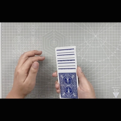 魔术教学 2025瞬间变色纸牌Color Infection道具制作表演一体超值