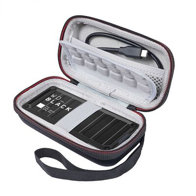 适用 西部数据BLACK P40硬盘包WD移动固态硬盘收纳盒硬质保护套袋