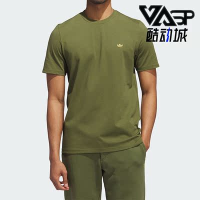 阿迪达斯三叶草男子运动短袖T恤