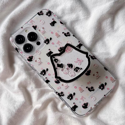 可爱猫咪狗狗VIVO X90/X100手机壳X80/S17/x60/x200全包X70pro/60硅胶y76s/Y52s/Y73S/S19卡通S20防摔Y78女款