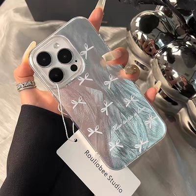 蝴蝶结适用MATE30华为Nova12/8SE手机壳9/10/11高级P50全包60小众ins风12/7/6/5简约个性P40PRO硅胶防摔P60女