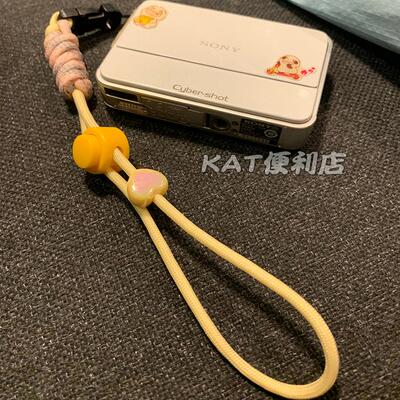 多功能腕绳腕带壳相机数码微单爱心糖果调节手腕绳防摔
