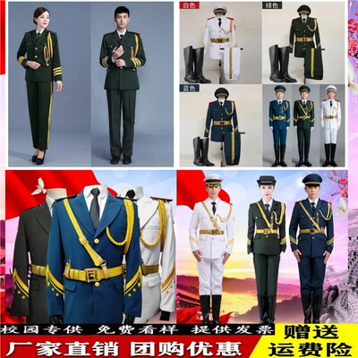 学生服装男女礼服运动会合唱团仪仗队爱国升旗手教育校庆乐队旗班