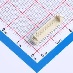 HCZZ0015-12 线对板/线对线连接器 针座 1.25mm 1x12P 立贴 1.25-