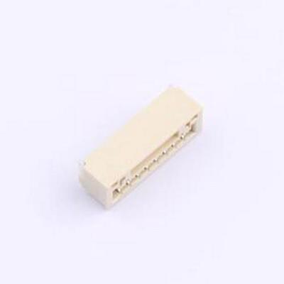 HCZZ0014-8 线对板/线对线连接器 1x8P 间距:1.25mm 卧贴 系列:GH