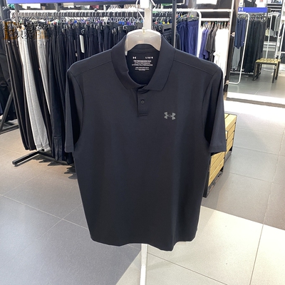 安德玛男高尔夫翻领POLO衫