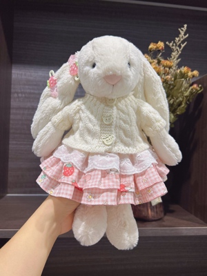 彩菲手作邦尼兔31cm36cm衣服伽百利兔30cm40㎝裙子玩偶毛衣套装