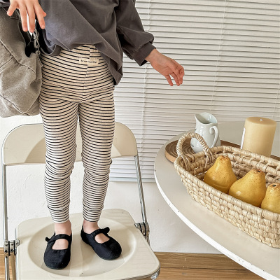 小女孩春秋冬纯棉时尚百搭打底裤