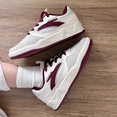 安踏2025新款透气夏季C37板鞋