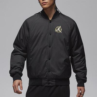耐克男装潮流休闲棒球领运动棉衣