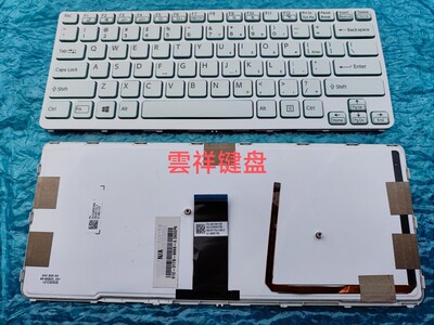 适用索尼SONY SVE14AA12T SVE14A18 SVE14A17 SVE14A16键盘 白色