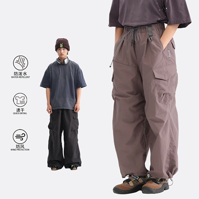 轻量化户外机能伞兵裤防水工装裤