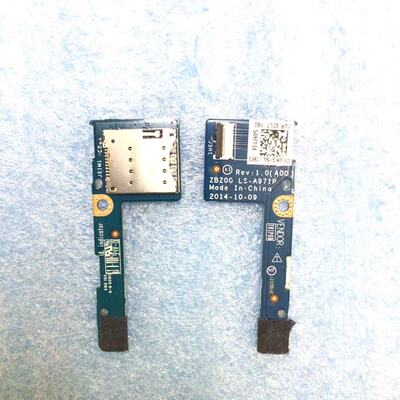 适用Dell戴尔 Latitude E7250 SIM卡槽 读卡器小板LS-A971P KGY98
